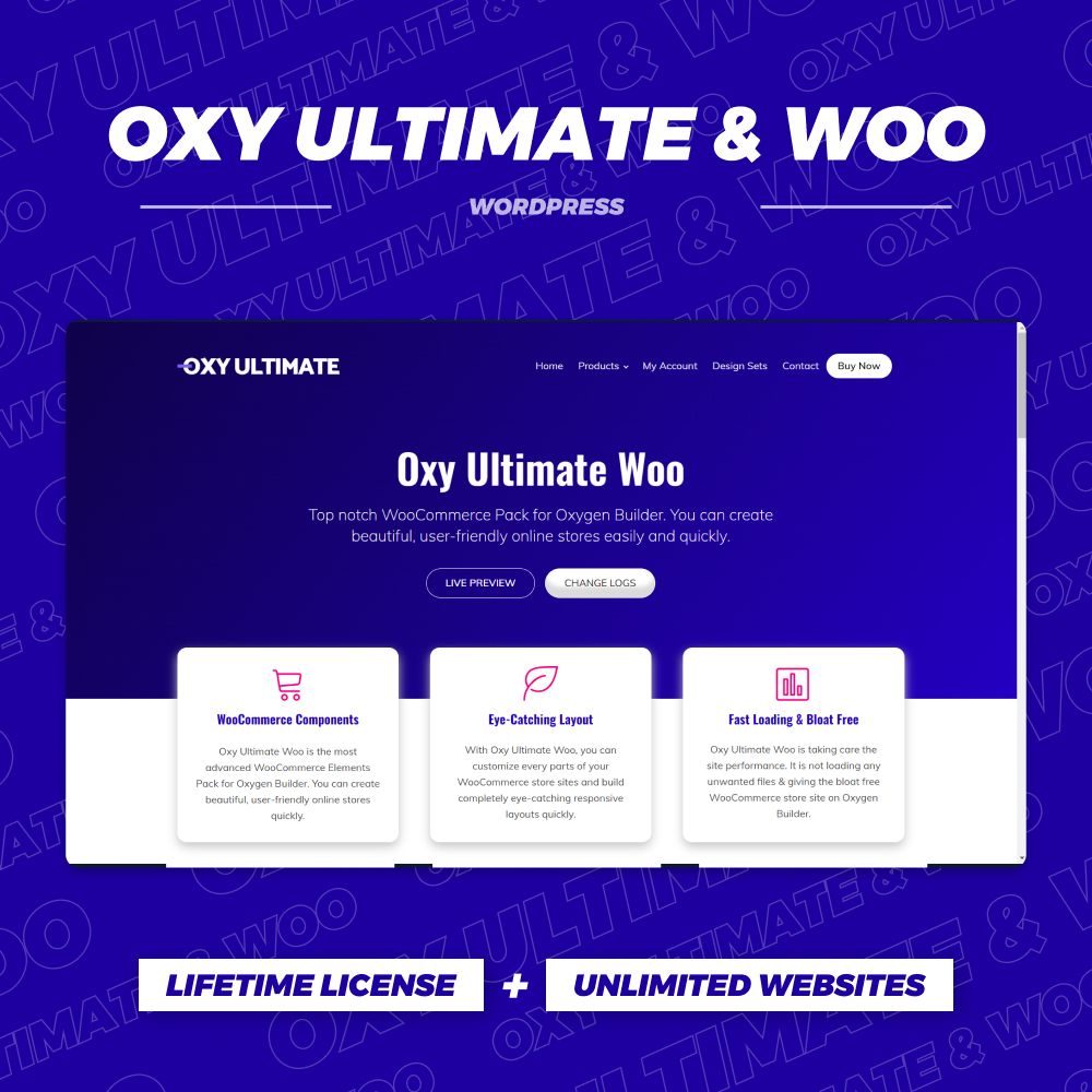 Oxy Ultimate & Woo Lifetime Wordpress plugin with original license key ...