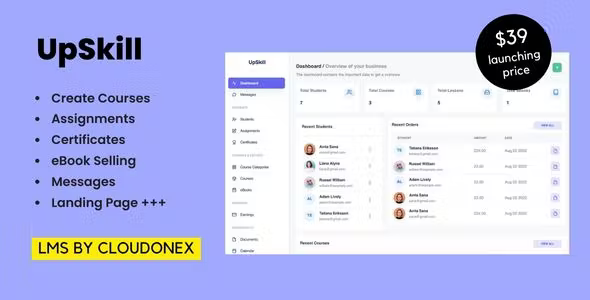 UpSkill LMS - Learning Management System - Official Licence